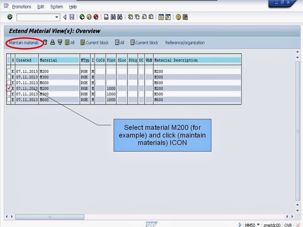 青蛙SAP分享 Froggy's SAP insights: ~ MM Extend Material Master using MM50