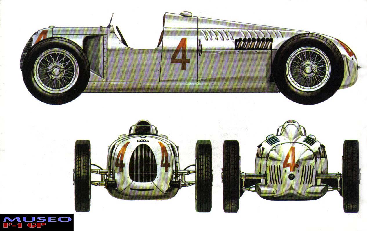 Museo F-1 GP: Auto Union Type C (Ficha técnica)