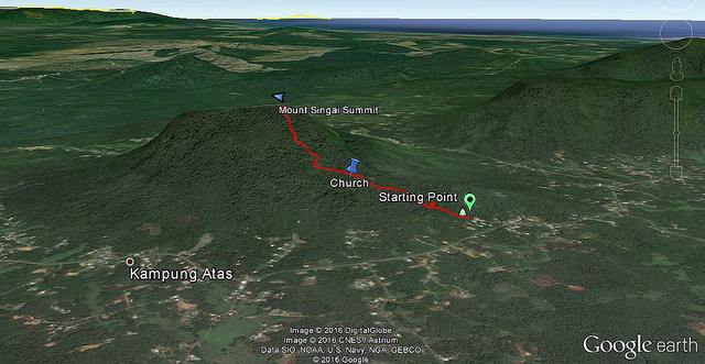 Singai Mountain Climb Information by Borneo Explorer