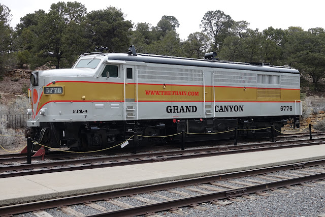Blair's 鐵道攝影: 大峽谷鐵道柴電機車 FPA-4 6776 Grand Canyon Railway FPA-4 6776 ...