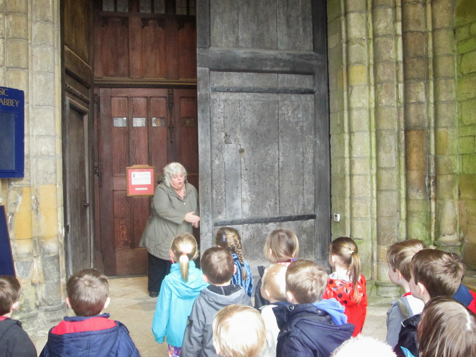 Mitton Manor Pre-School and After School Club: Visit to Tewkesbury Abbey