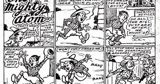 comic bits online: The Mighty Atom by "Murdoch"