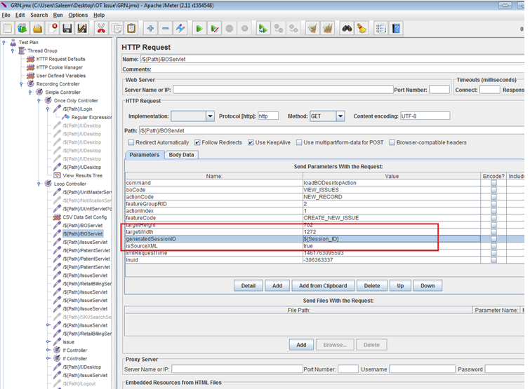 How to do Parameterization in Jmeter Scripts