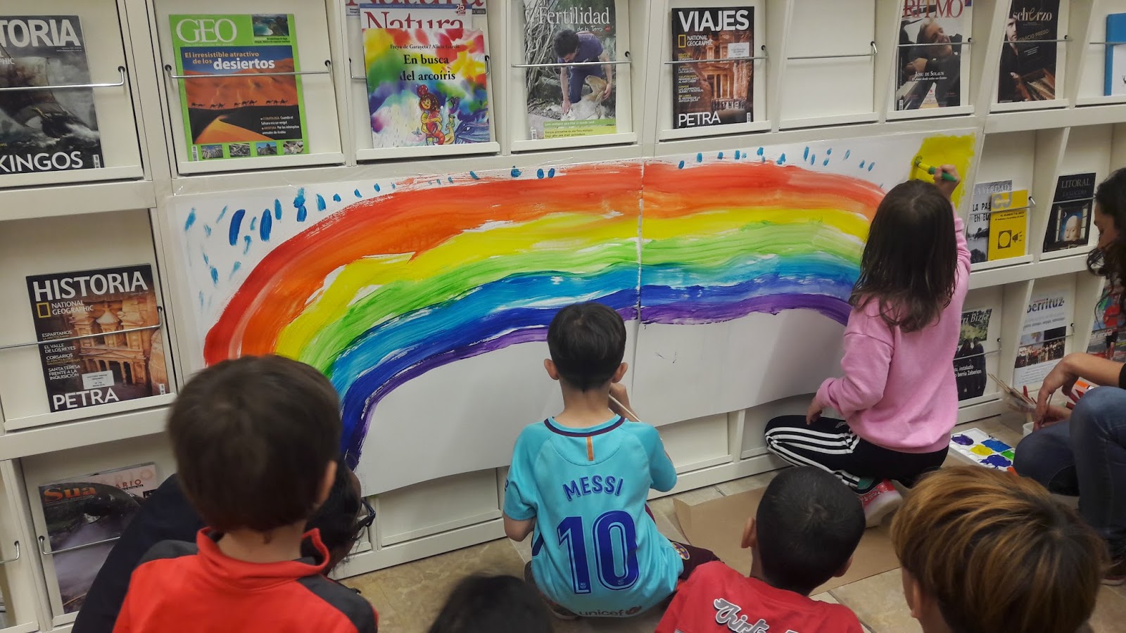 Our English Corner! 2º San Bartolomé.: Storytelling at the library