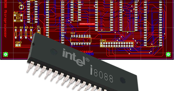 PCB Minimum System 8088 - Niguru Indonesia