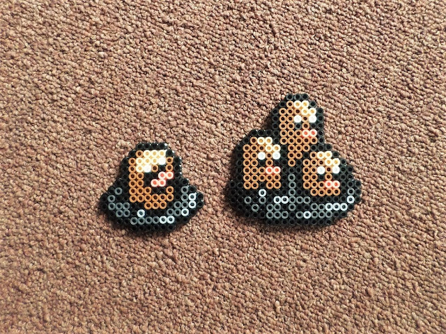 Long Black Fingers : Pokemon Perler Beads Set Three