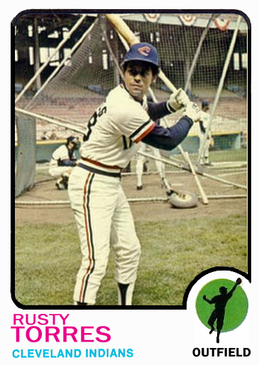 1973 Topps Baseball Card Update Series: 1973 Cleveland Indians - 71-91 ...