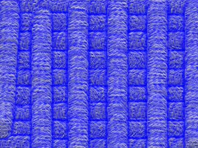 Royalty Free Images Galore: Shocking Blue Yarn Rug Background