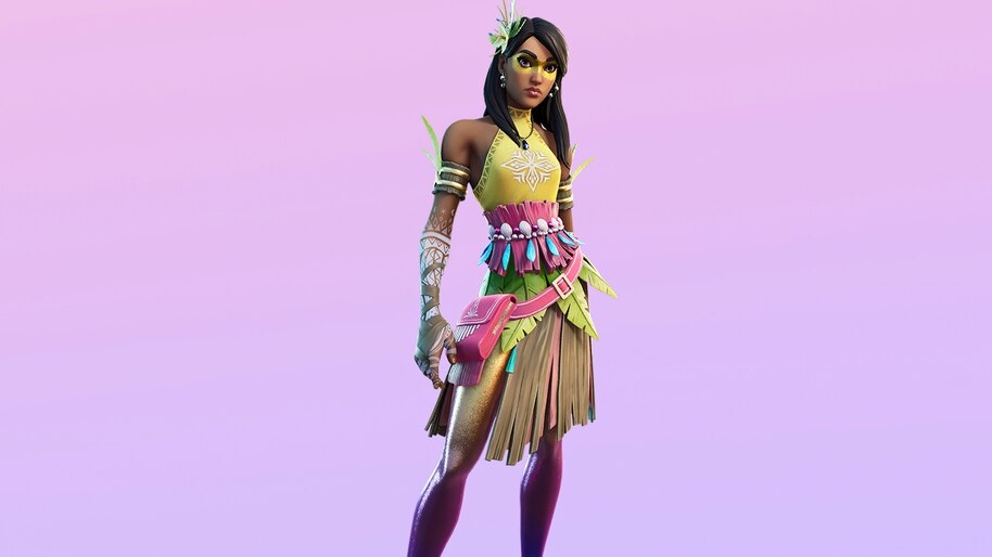 Fortnite, Kalia, Skin, Outfit, 4K, #7.2480 Wallpaper PC Desktop