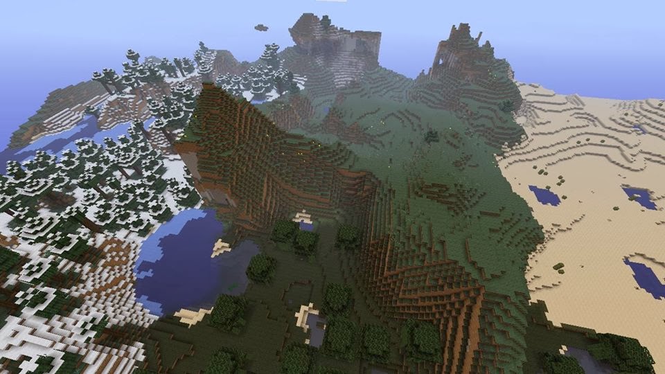 Awesome Mountain Seed Minecraft Xbox 360 Edition