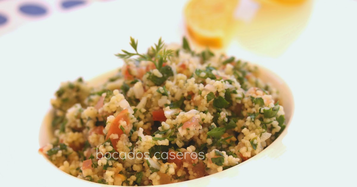 Bocados Caseros: Cus-cus o Tabulé (receta y diferencias #MasterChef ...