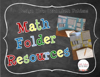 Little School on the Range: Math Resource Folders