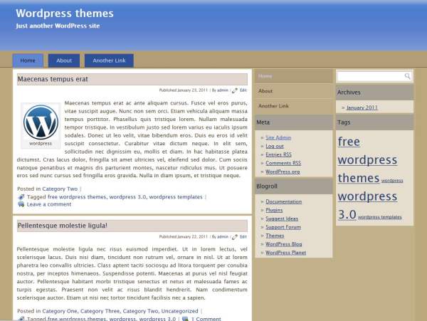 Wordpress Blog Themes March 2012 Wordpress Blog Themes March 2012