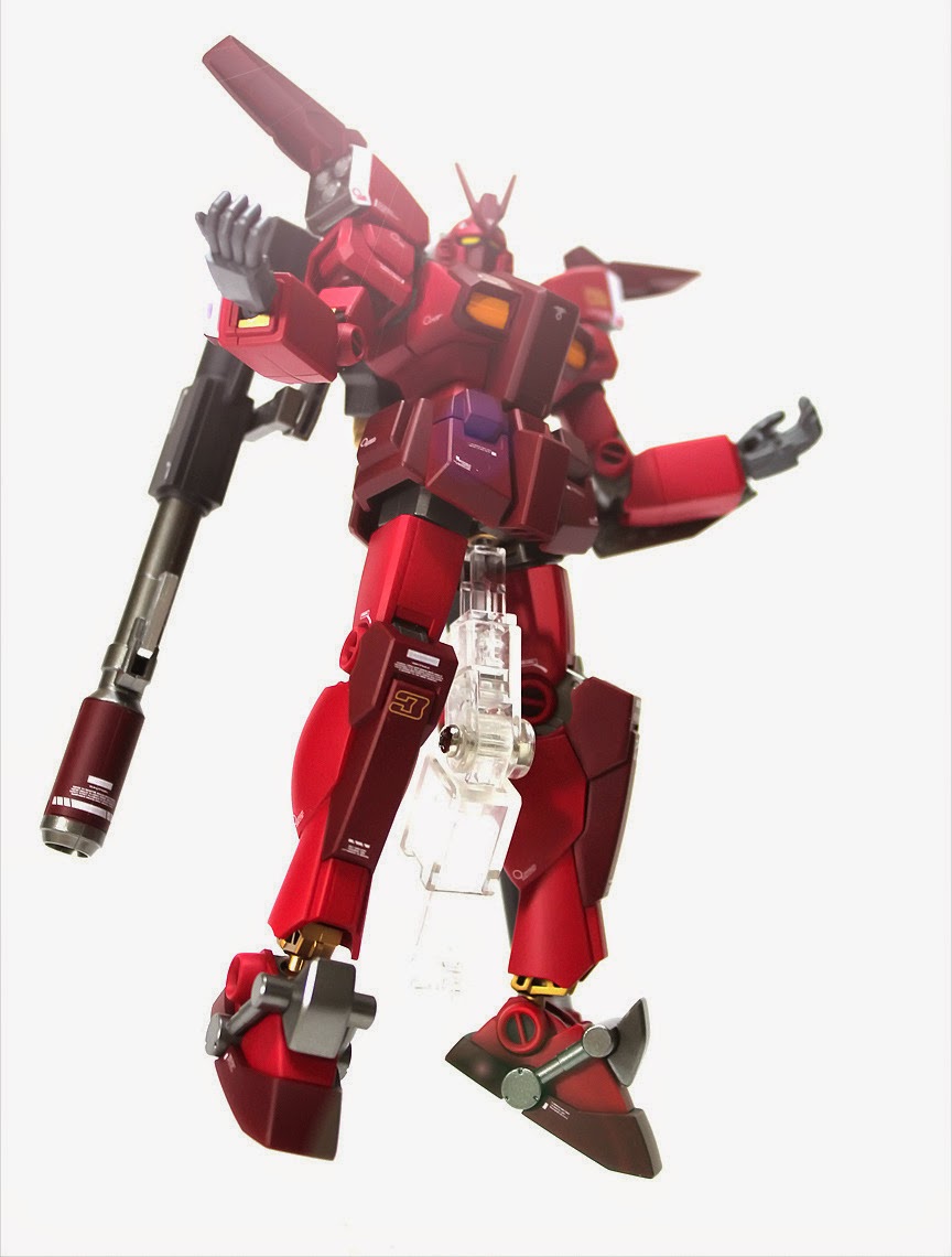 GUNDAM GUY: HGBF 1/144 Gundam Amazing Red Warrior Dragonfly - Custom Build