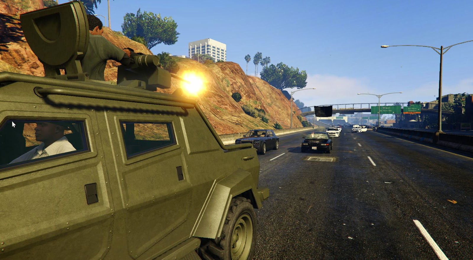 GTA X Scripting - JulioNIB mods: GTA V PC - Lamar Gunner script mod