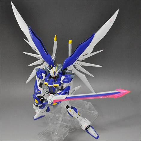 custom sword impulse cum destiny gundam MG & Perfect Strike Gundam ...