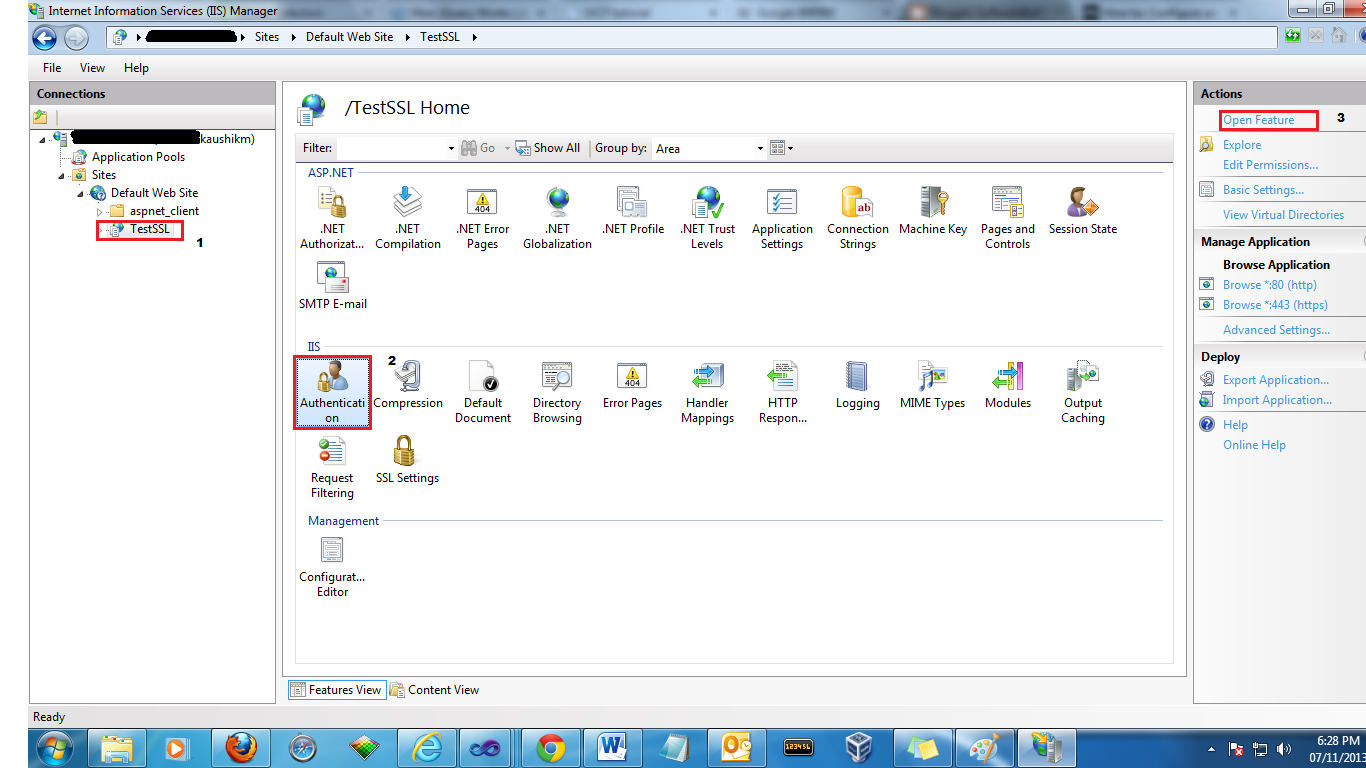 SoftwareKaffee: Configure an IIS-hosted WCF service with SSL SoftwareKaffee: Configure an IIS-hosted WCF service with SSL