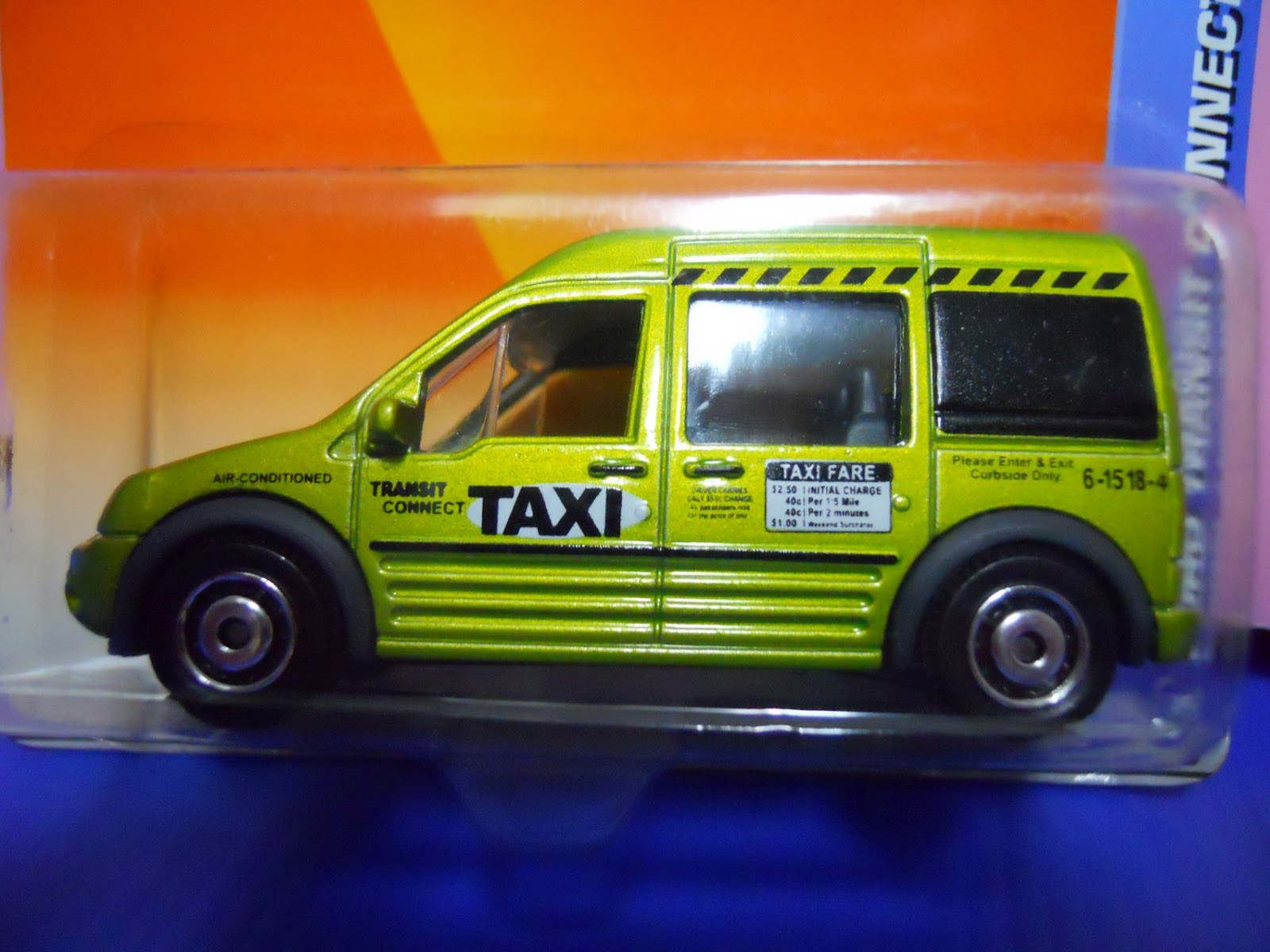 Dexters Diecasts (DexDC): Matchbox 2010 #59 ~Ford Transit Connect Taxi ...