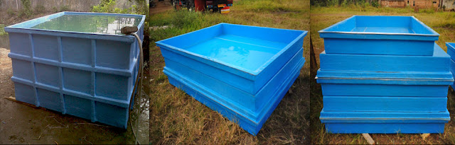 Jual Bak Fiber, Bak Kolam Ikan Murah - Pabrik Fiberglass Jakarta