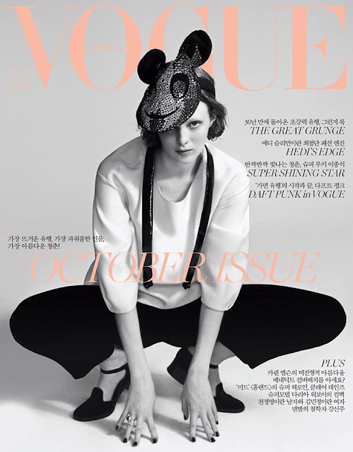 Karen Elson Magazine Photoshoot For Vogue Korea Magazine October 2013 ...