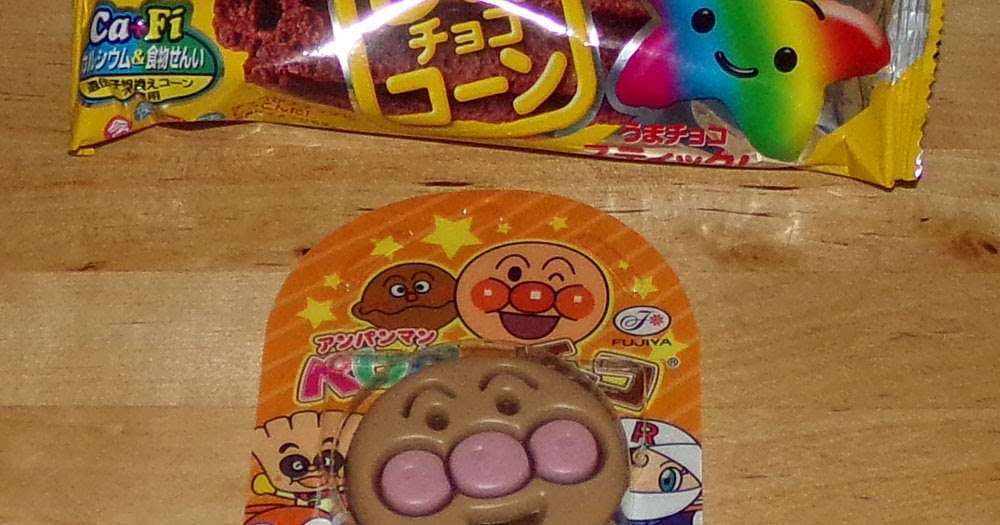 Japanese Snack Reviews: Shimi Choco Corn and Anpanman Pero Pero Choco