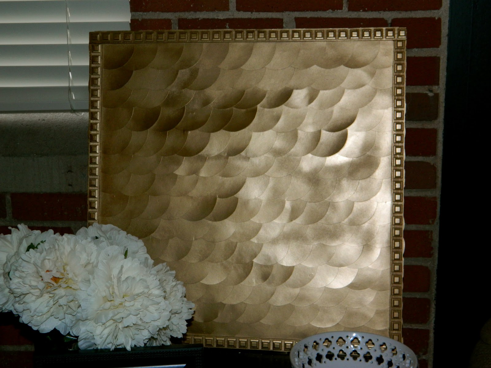 sadie + stella: DIY: fish scale art