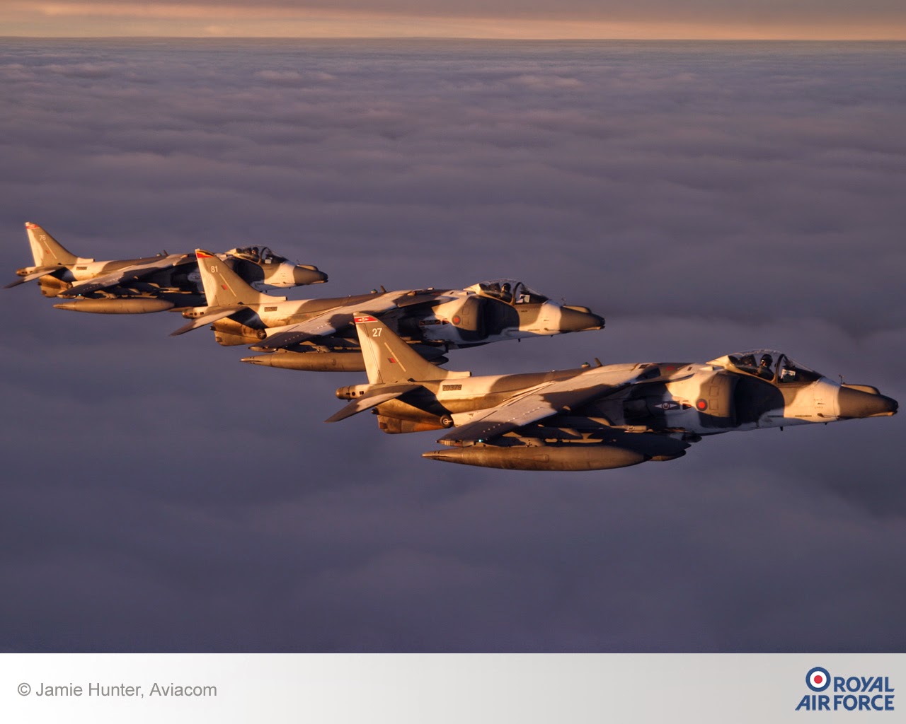 Aviones Caza y Ataque: British Aerospace Harrier II