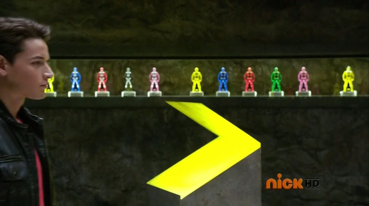 Henshin Grid: Ranger Keys in Gosei's Command Center in Power Rangers ...