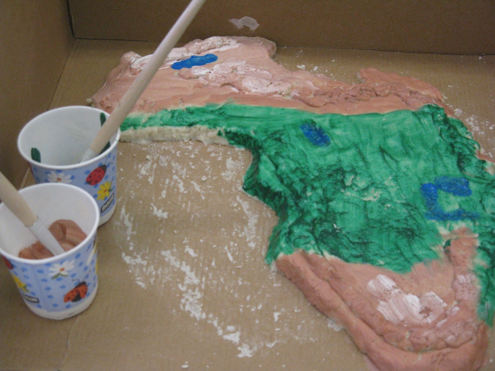 Exploring Arts and Social Studies: Salt Dough Maps
