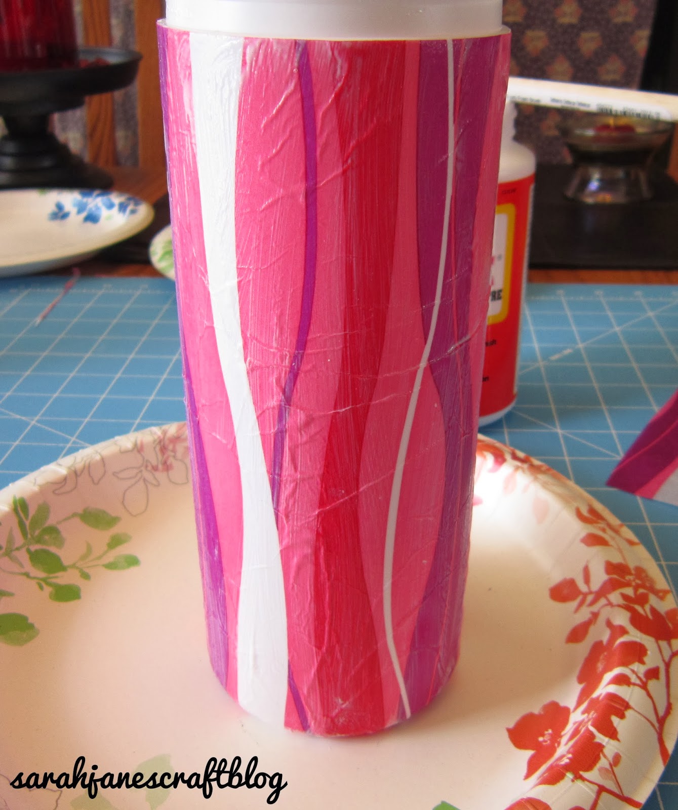 Tissue Paper Covered Disinfectant Wipes Trash Bag Holders