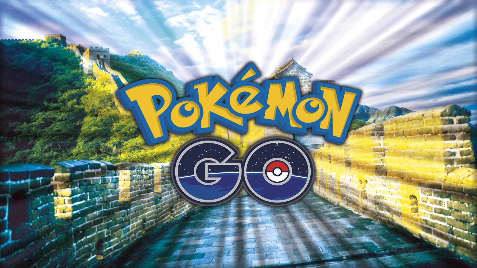 Wallpaper do Pokemon GO muralha da China