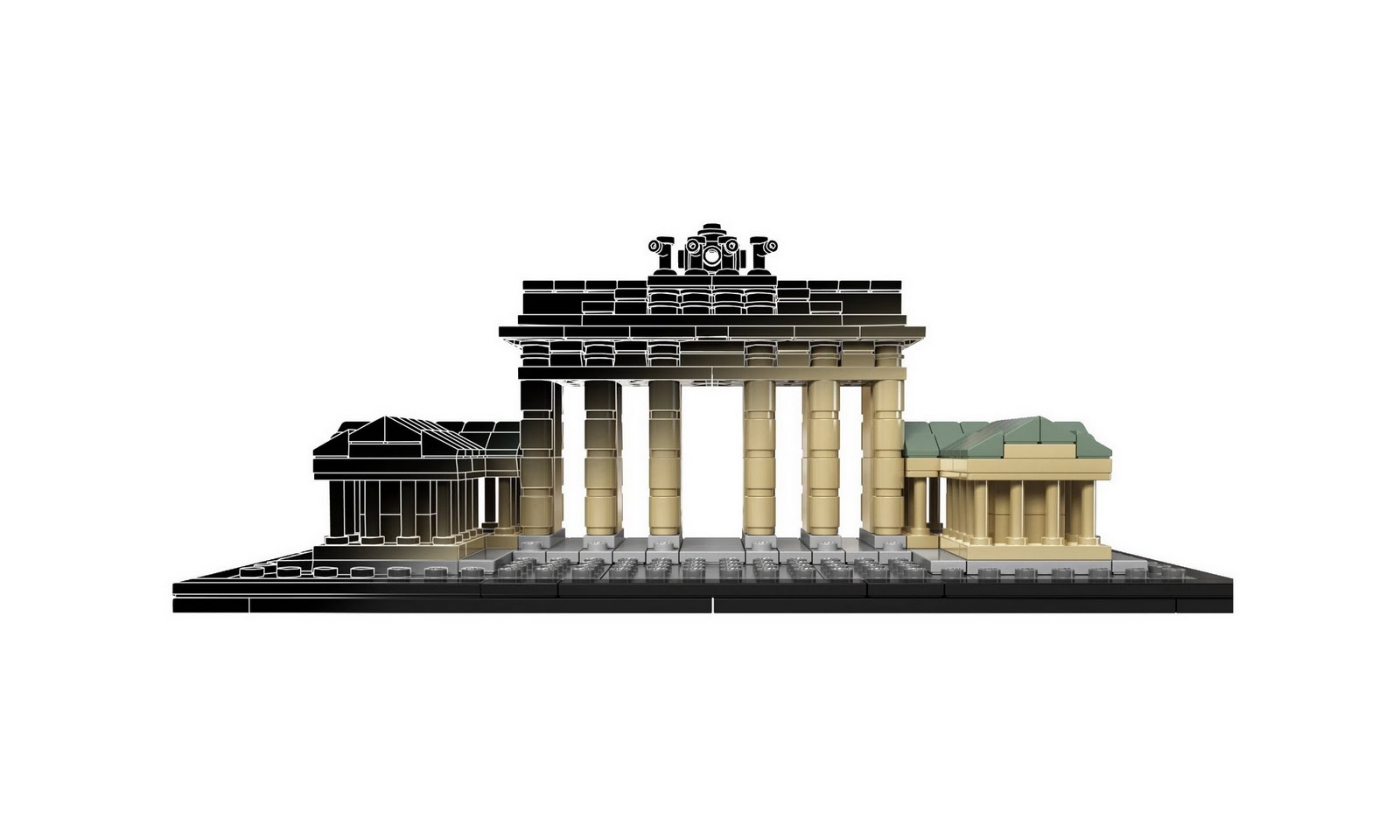 onetwobrick27: LEGO set database: LEGO set database: 21011 brandenburg gate