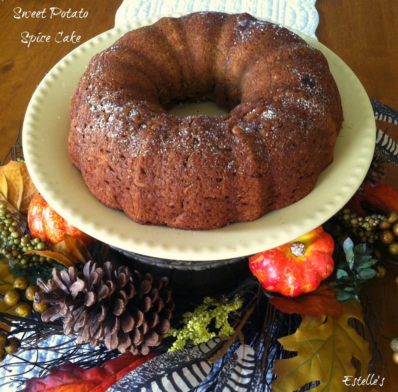 Estelle's: SWEET POTATO SPICE CAKE