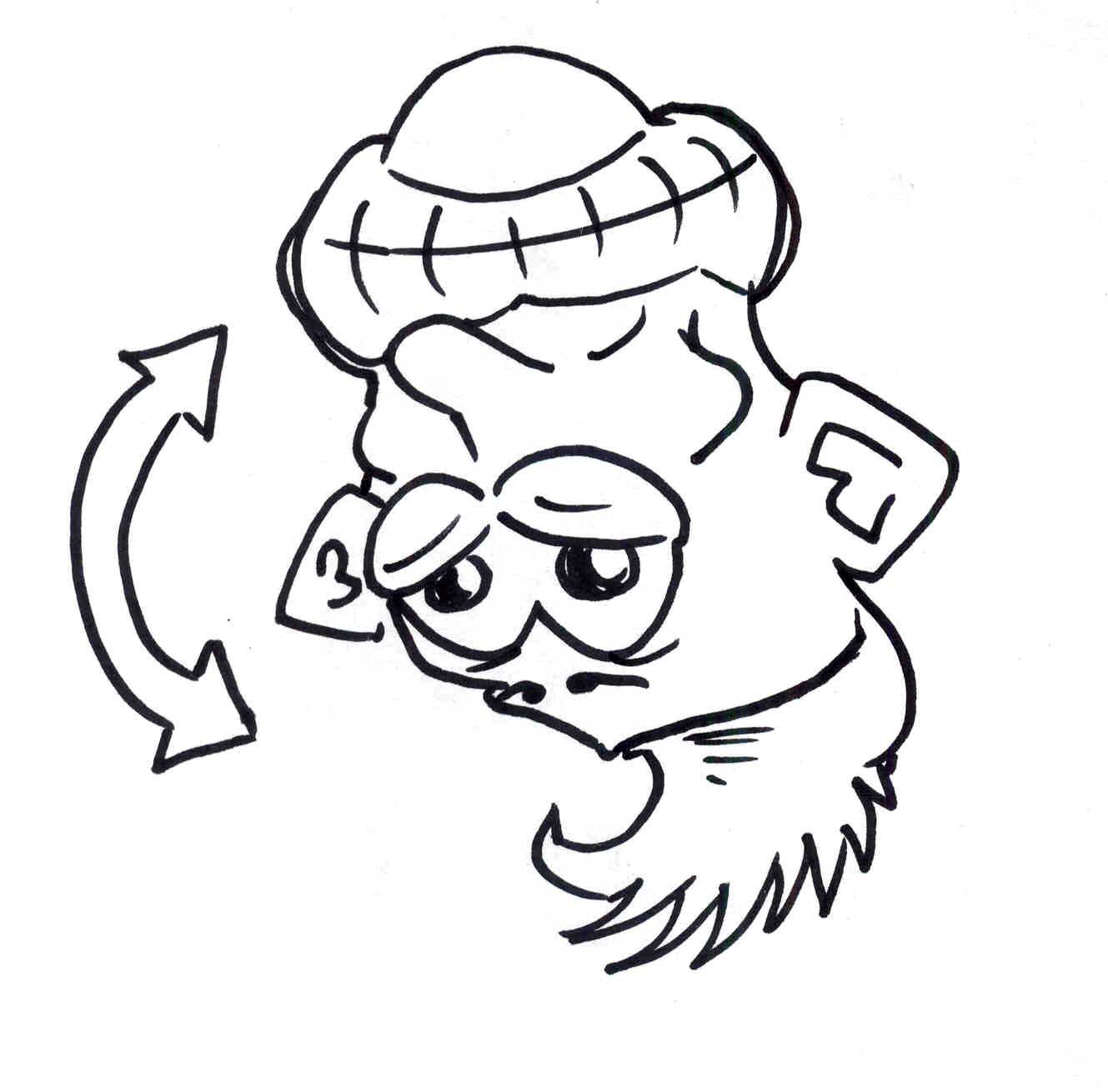 Sketch-A-Week: Double Sided Face