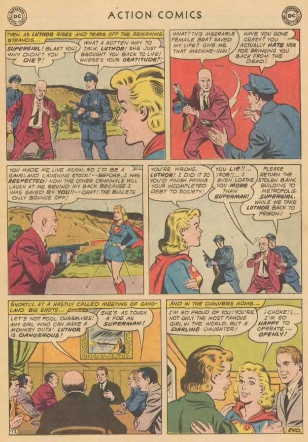 Ominous Octopus Omnibus: Supergirl - " The Death Of Luthor" - ACTION ...