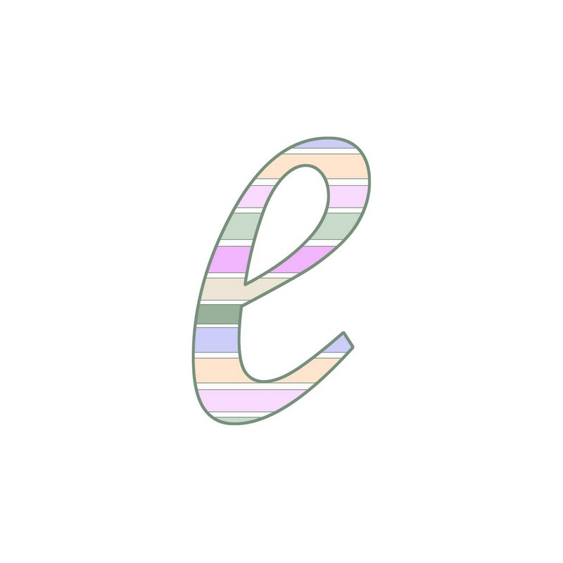 GRANNY ENCHANTED'S BLOG: "Pastel Stripes" JPG Lower Case Free Scrapbook ...