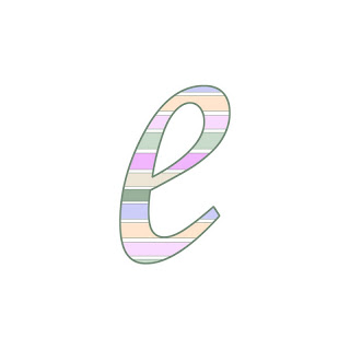 GRANNY ENCHANTED'S BLOG: "Pastel Stripes" JPG Lower Case Free Scrapbook ...