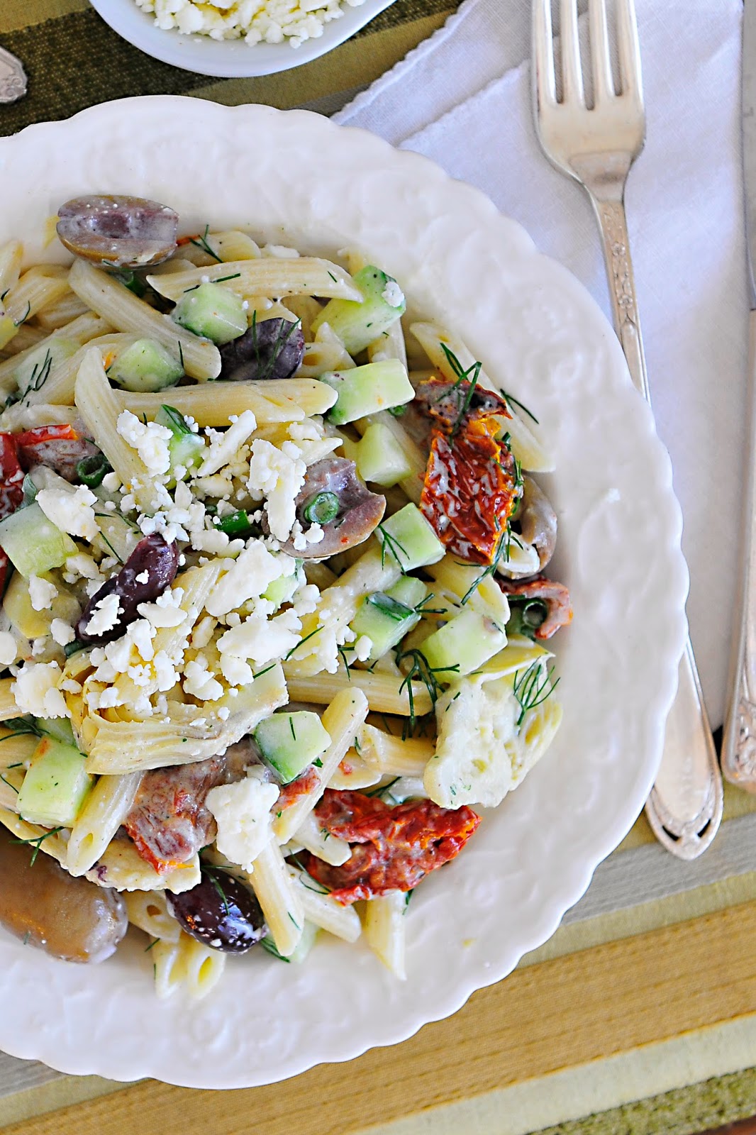 Simply Gourmet: Greek Pasta Salad