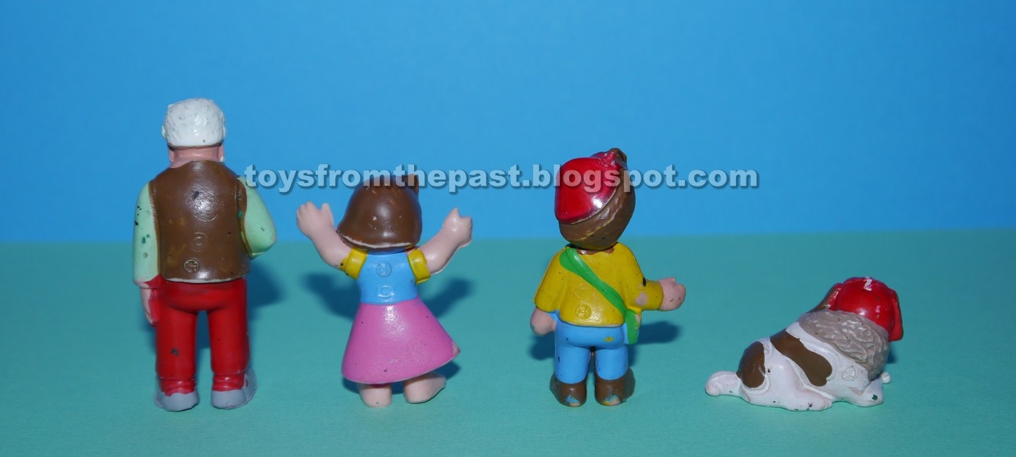 Toys from the Past: #636 HEIMO/ UNKNOWN TOYMAKER - HEIDI PVC FIGURES (1974)