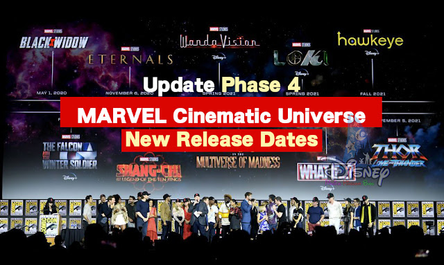 New Release Dates For Marvel Studios' Phase 4 Movies Following Black ...