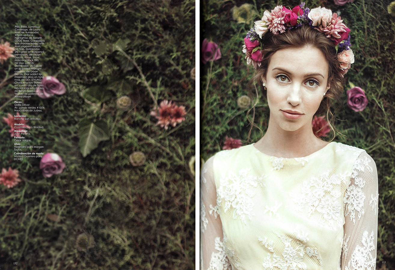 Courtney Kitt / VANIDADES Magazine Bridal Special, June 2015. - WANTED ...