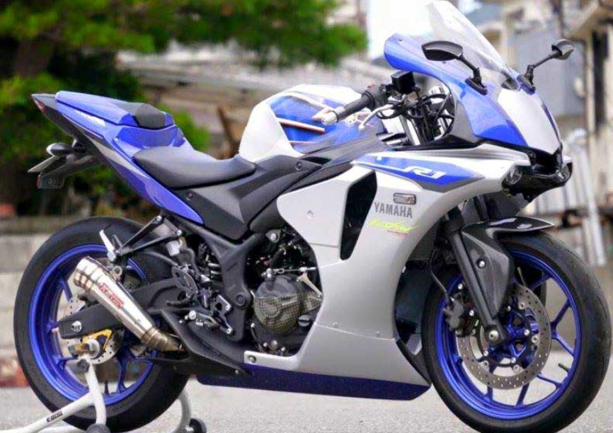 50 Foto Motor Modifikasi Yamaha R25 Terbaru lebih Sporty & Keren