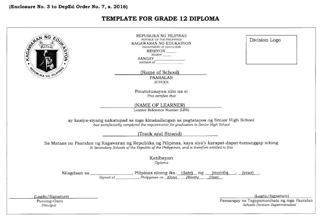 May Ara Ka Na?: K to 12 Certificate, Diploma
