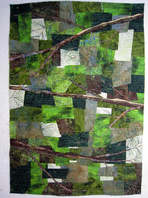 Barbara Strobel Lardon Art quilts: Background Quilting