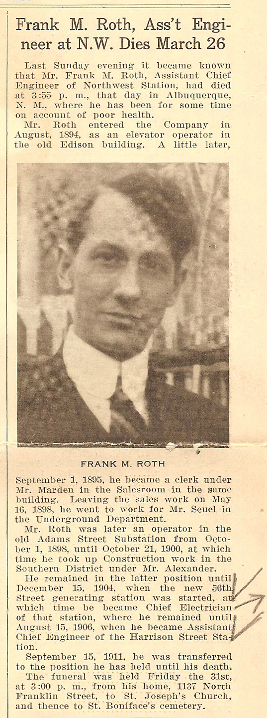 A Family Tapestry: Another Victim of That White Plague