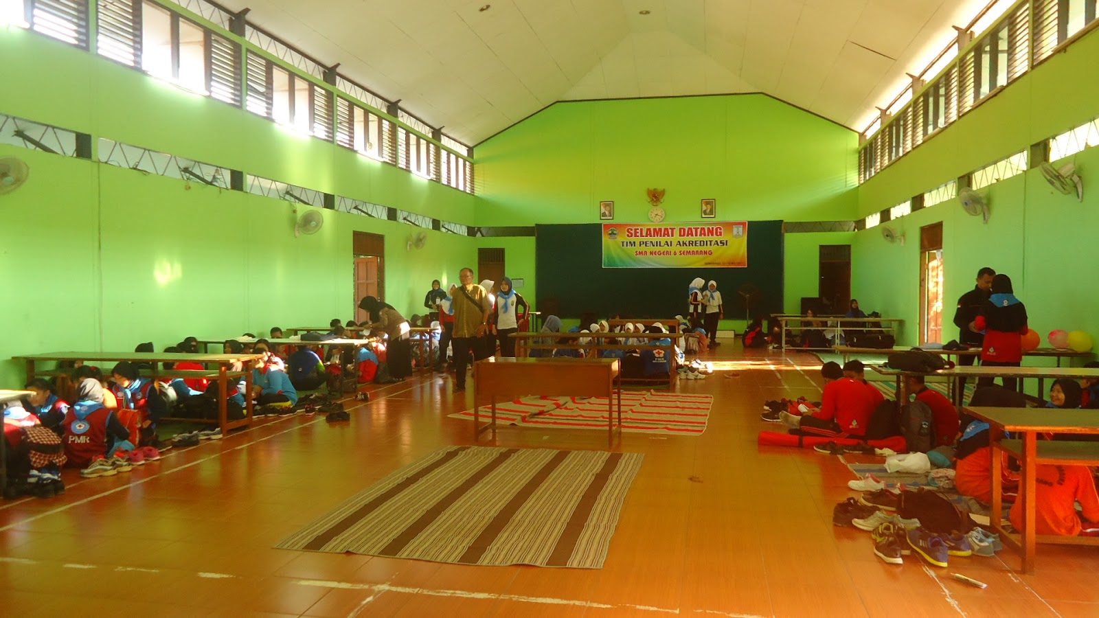 Pengalaman pertama PMR SMP N 36 Semarang Mengikuti Lomba di SMA 6 Semarang