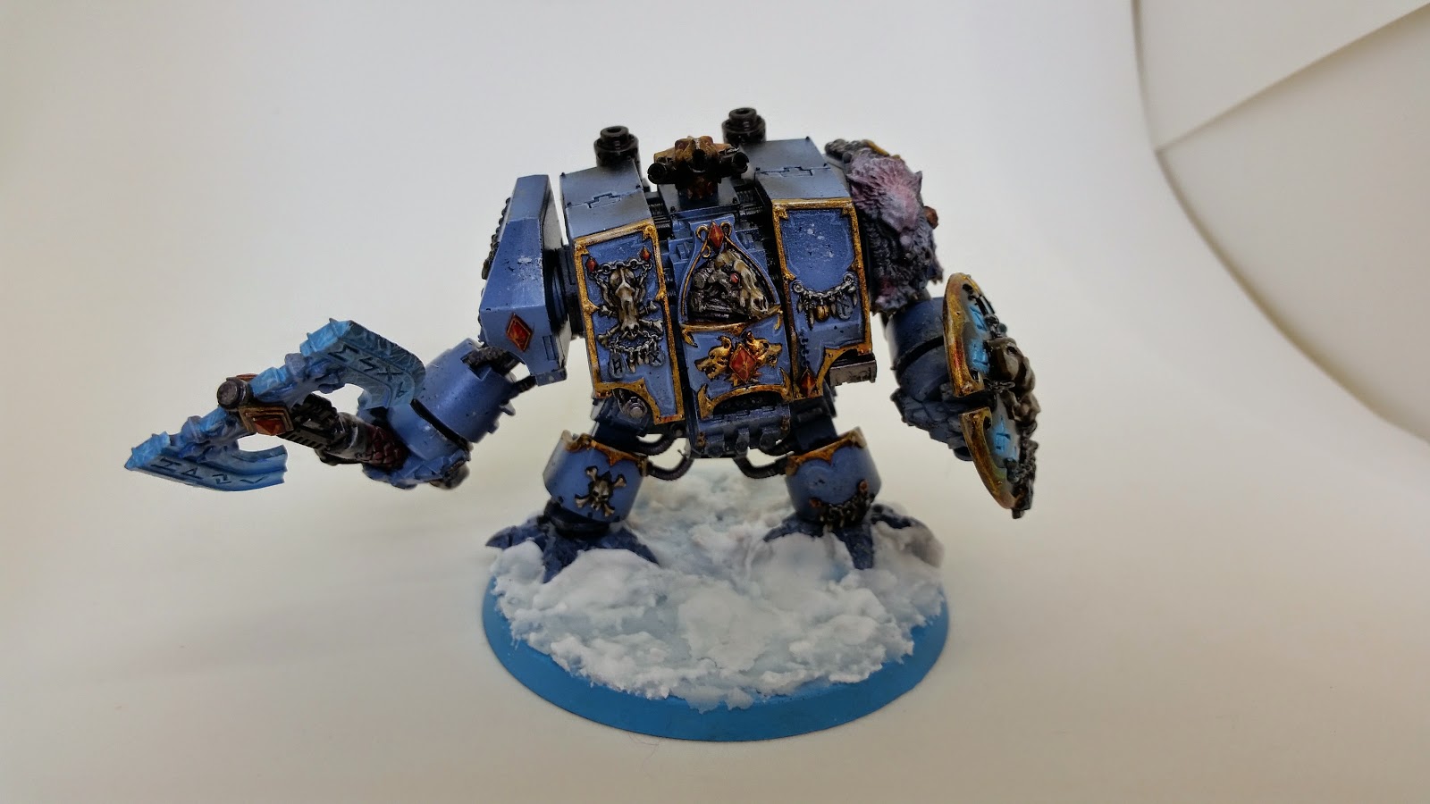 Facing The Grey Tide: "Commission" Showcase: Space Wolves Venerable ...