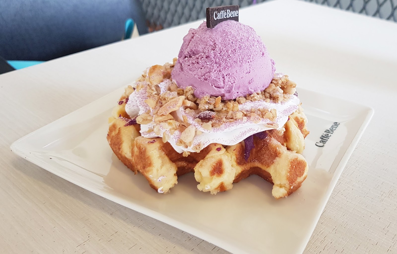 Caffe Bene x The Butterfly Project Ultra Violet Dessert Party - Ridley Jing