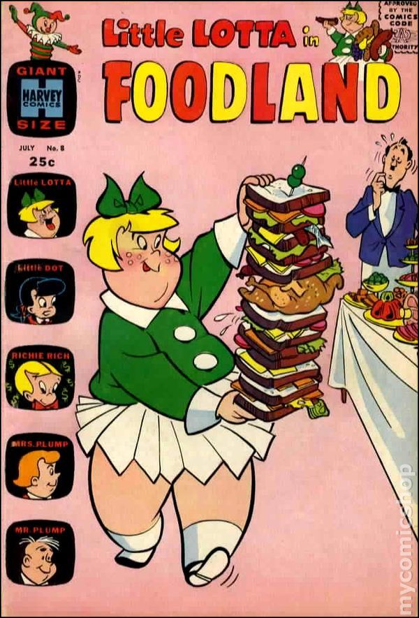 Little Lotta - Fat Girl Comic