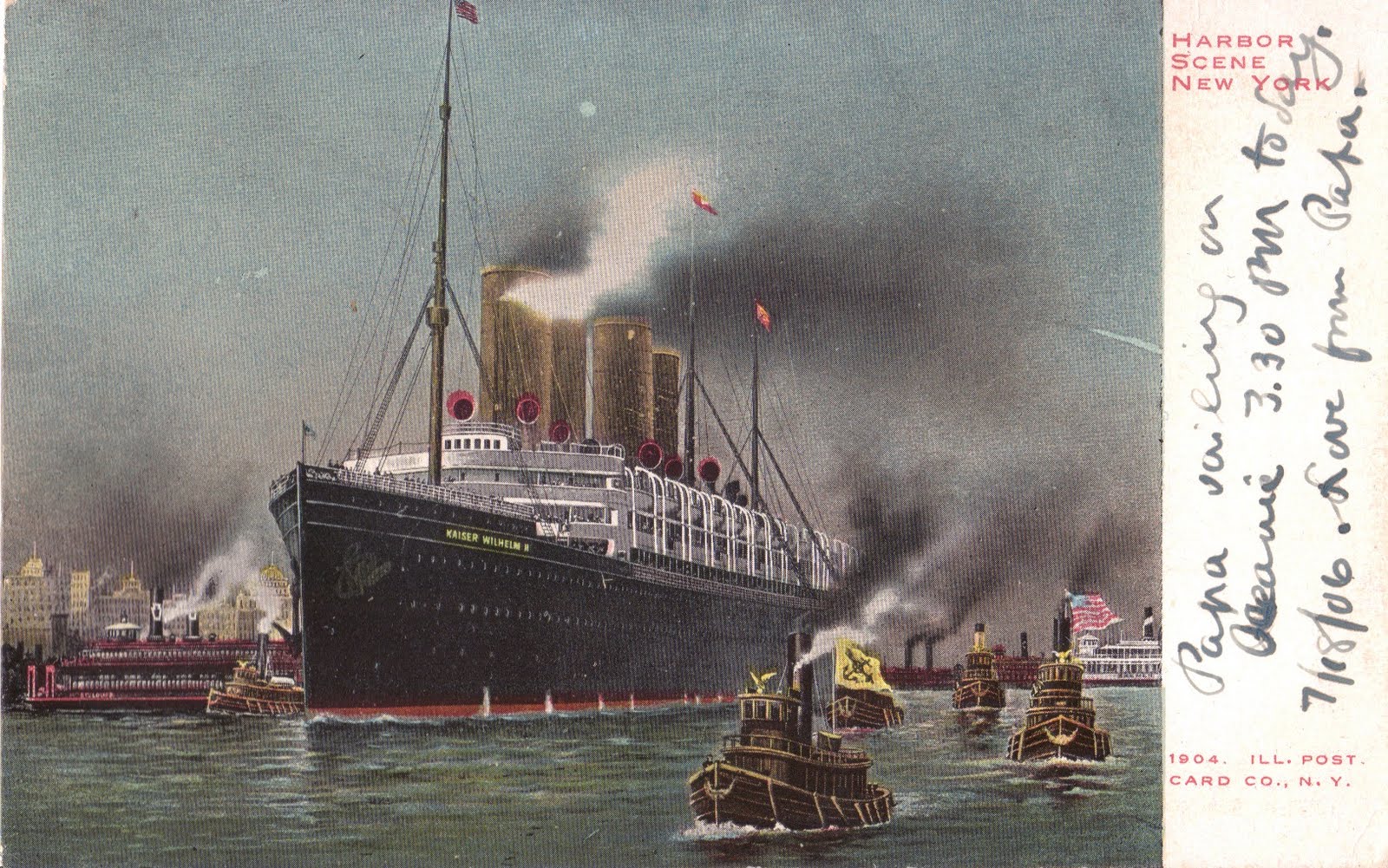 Big Daddy Dave: Postcards – Ships From Early 1900’s